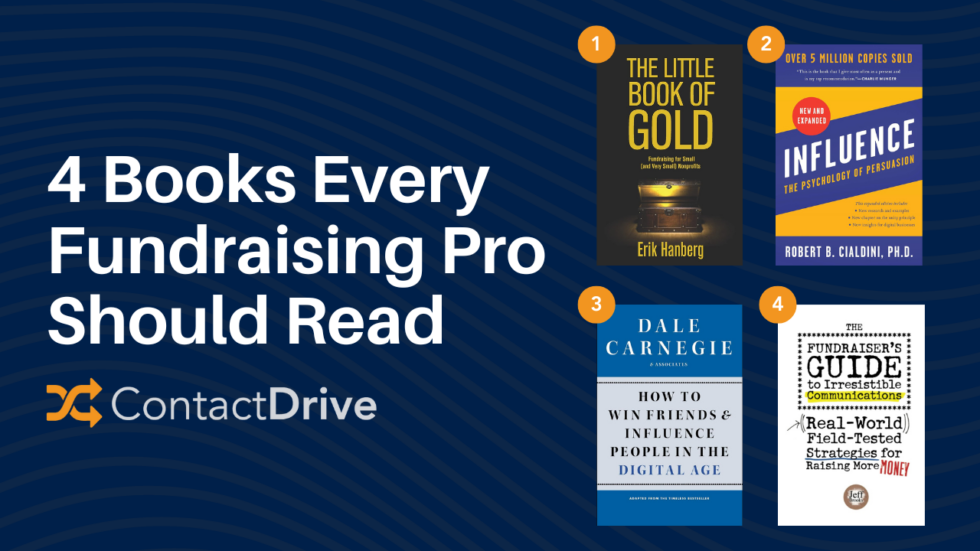4 Books Every Fundraising Pro Should Read | ContactDrive